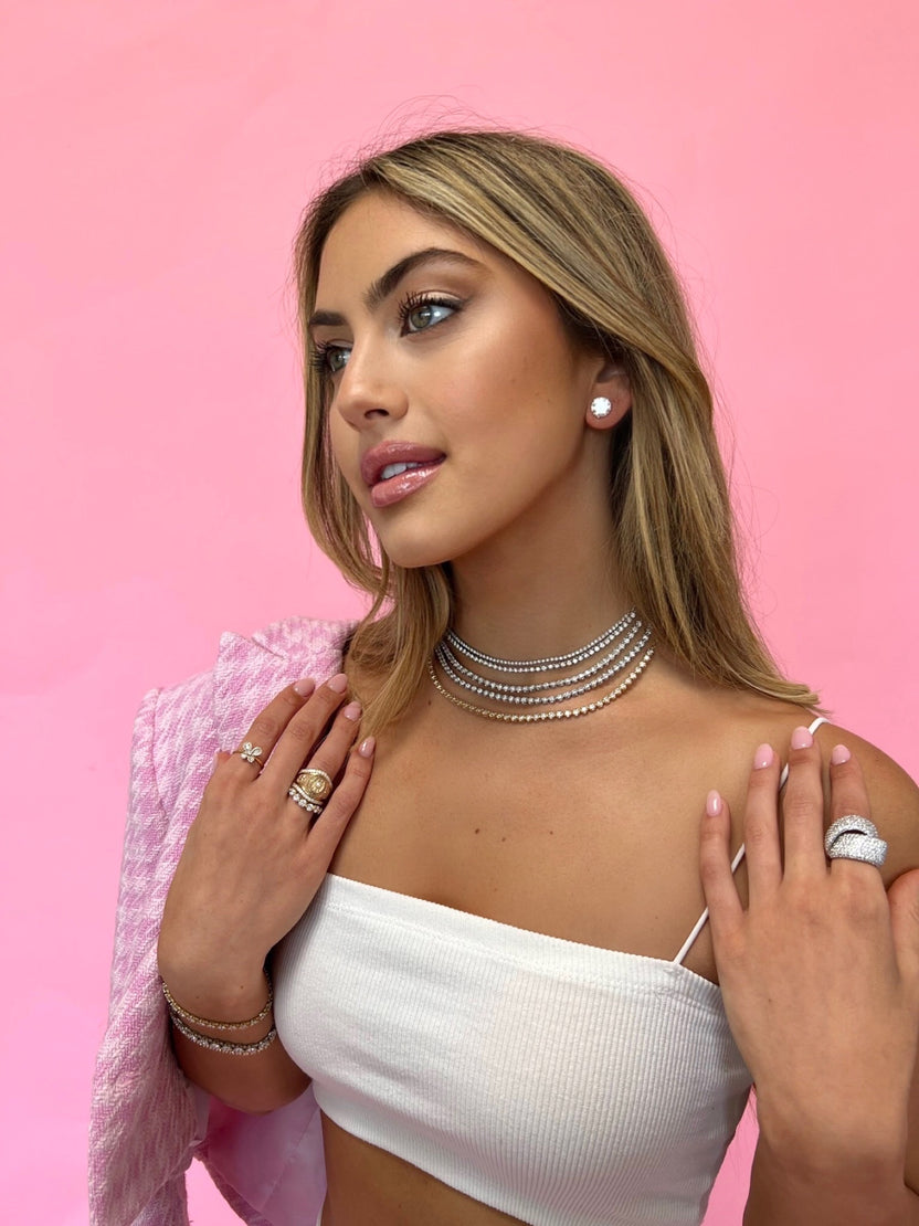 Three-Prong Martini Diamond Stud Earrings | RW Fine Jewelry – RWFJ