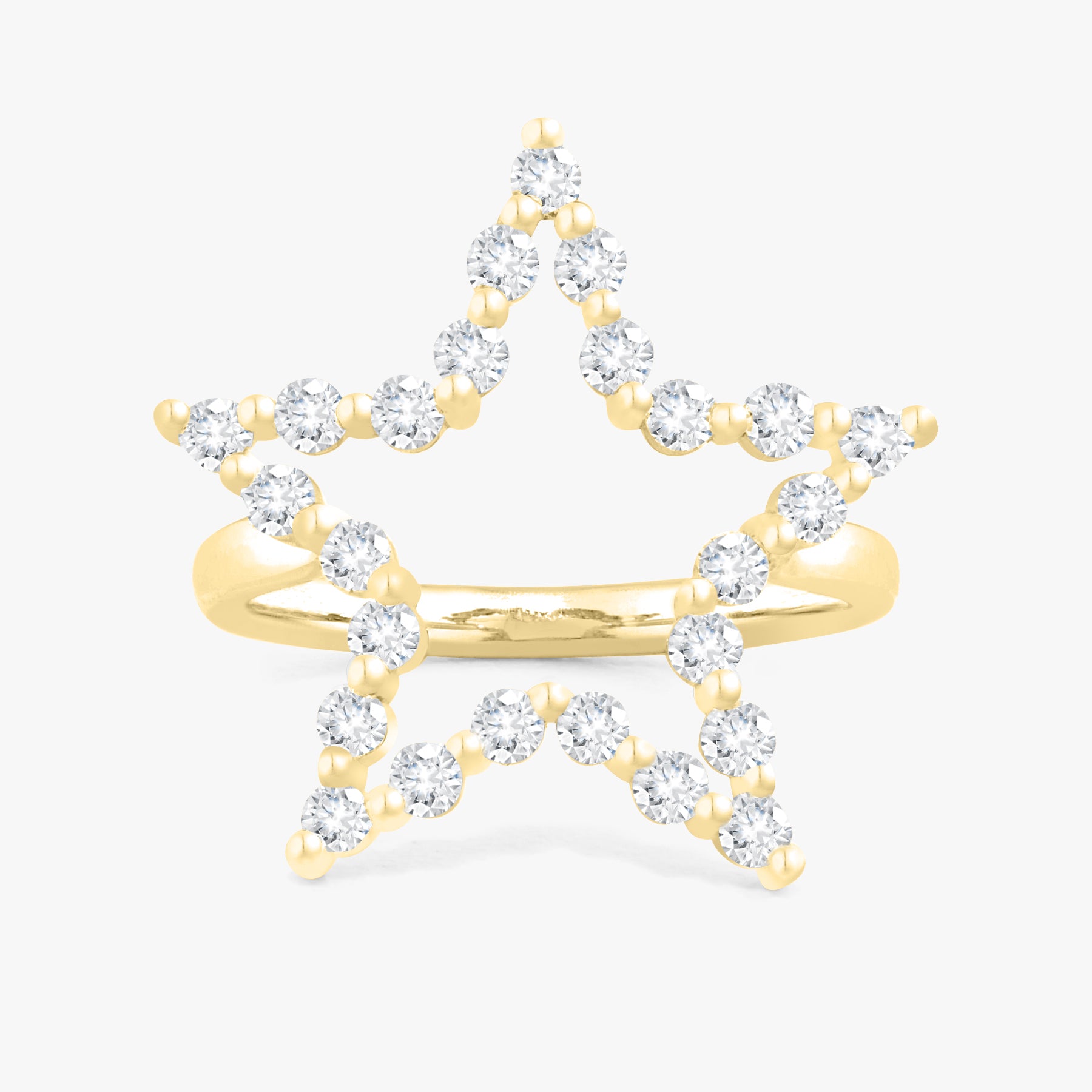 Charlie Cloud® Floating Diamond Star Ring 0.69 ctw – RWFJ