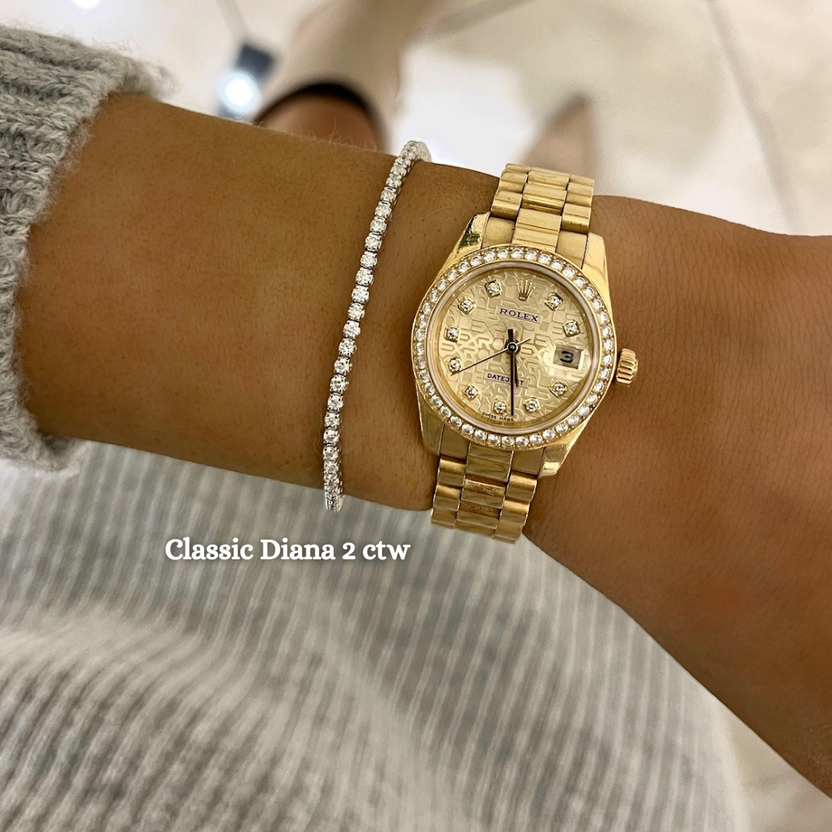 Classic Diana Tennis Bracelet – RWFJ